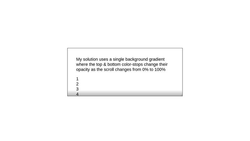 CSS-Only Scroll Shadows 2