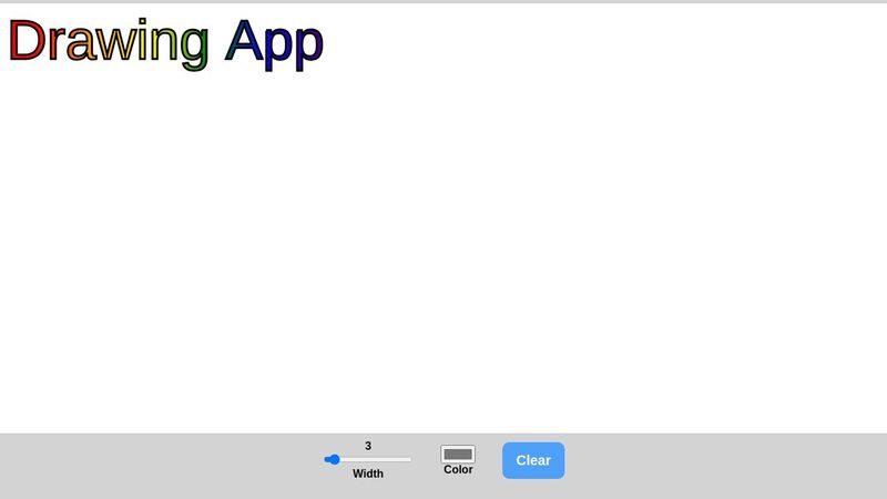 JavaScript - Drawing App