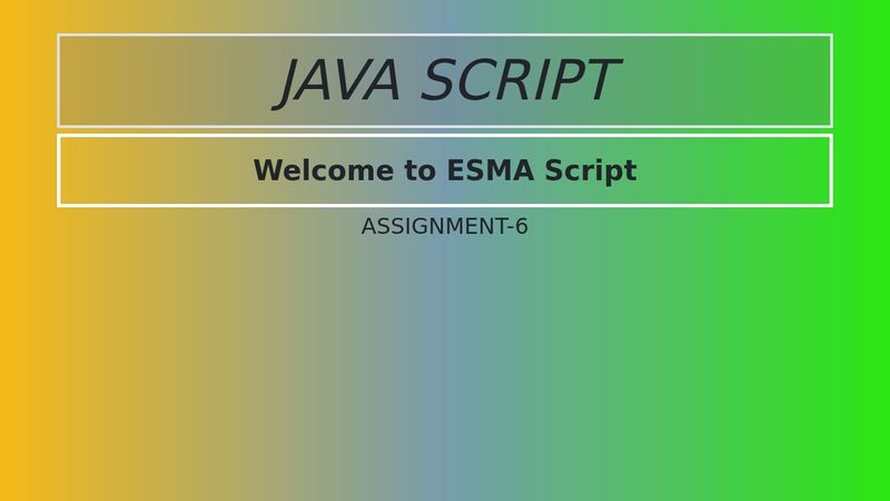 JS-Assignment-6