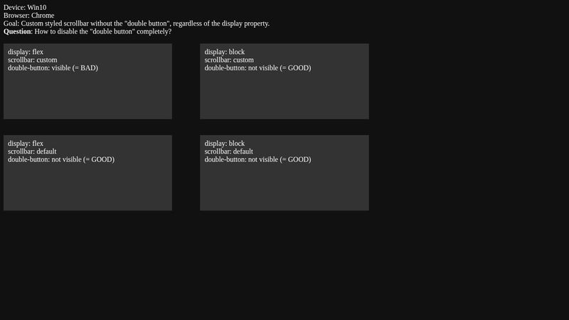 CSS ::webkit-scrollbar