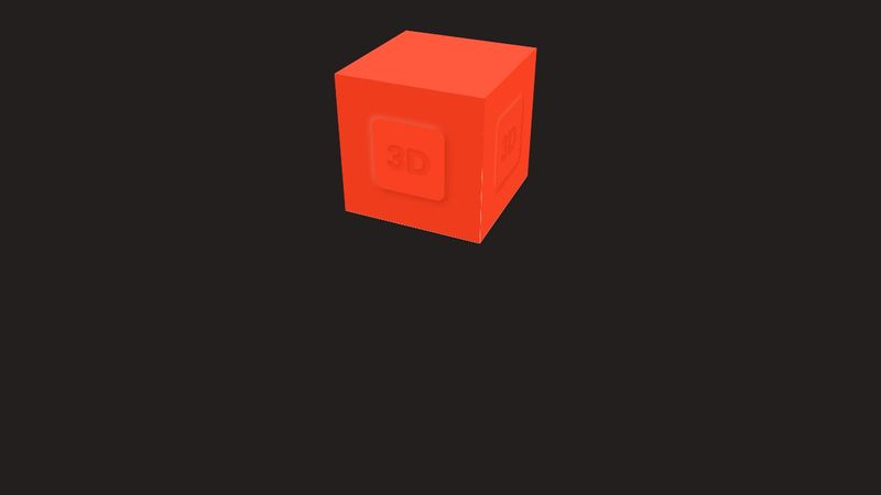 3D box CSS only