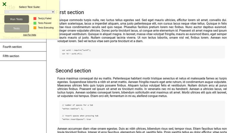 FreeCodeCamp - Technical documentation