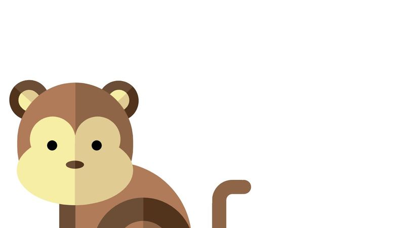 Pure CSS Responsive Monkey