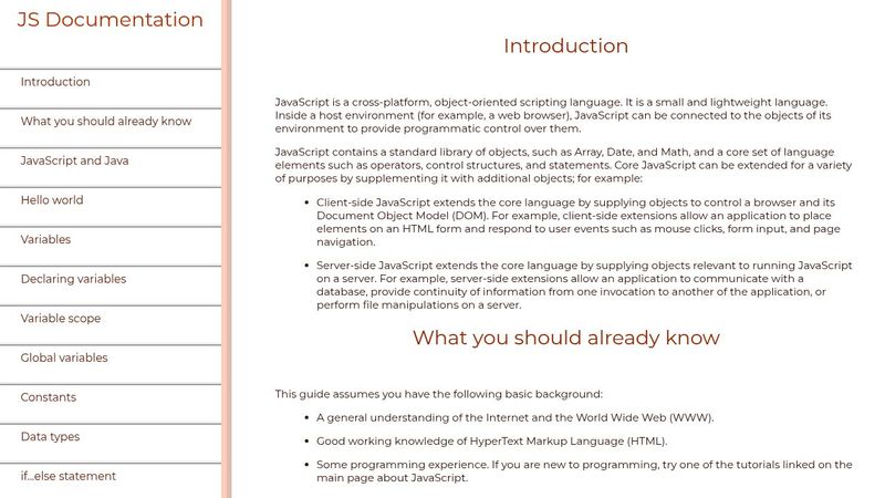 Technical Documentation Page FreeCodeCamp Project