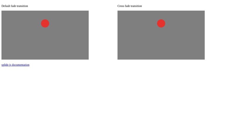 splide.js – fade transition