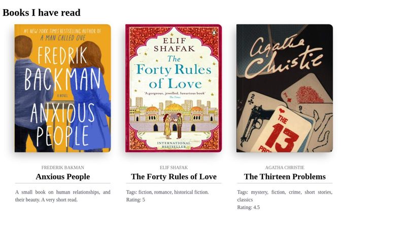 Final code (working), change CSS if need be