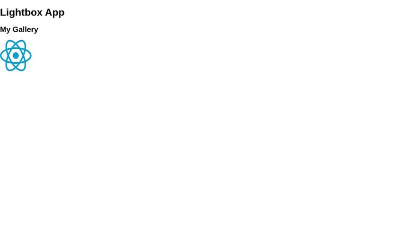 React Simple Lightbox