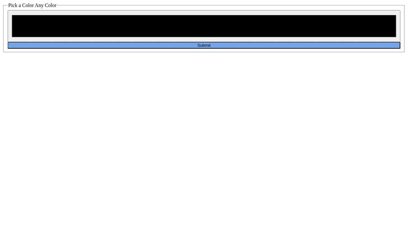 Color Picker Example