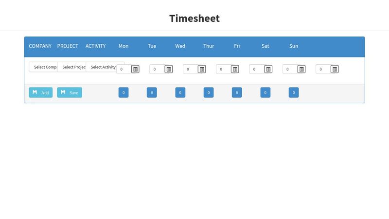 Timesheet