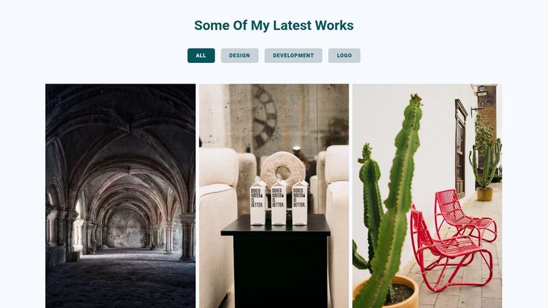 Responsive Filterable Image Gallery (Filter)