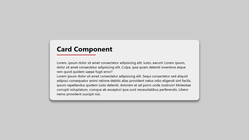 Card Component React