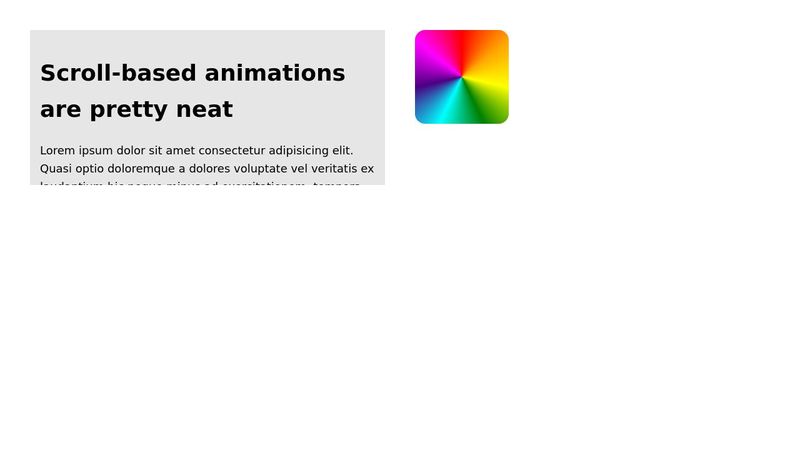 scroll animations with timeline-scope and scroll-timeline