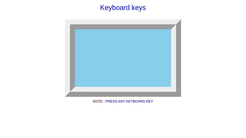 Keyboard Keys