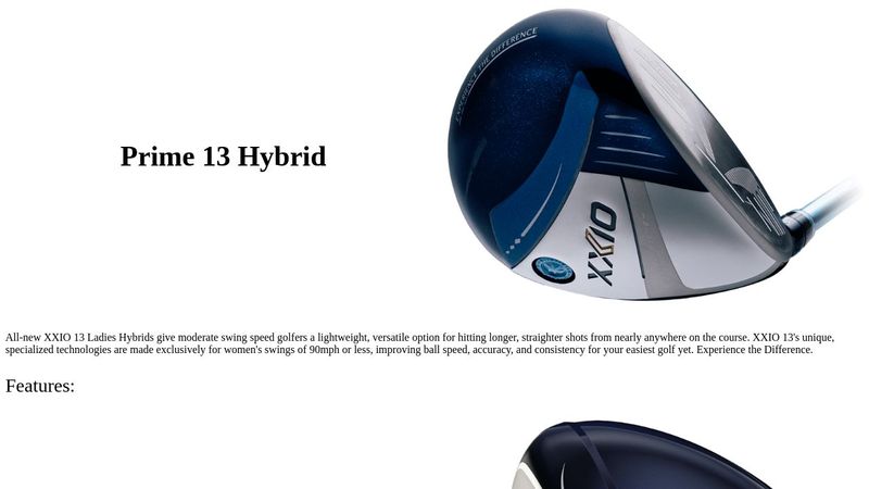 XXIO Prime 13 Ladies Hybrid