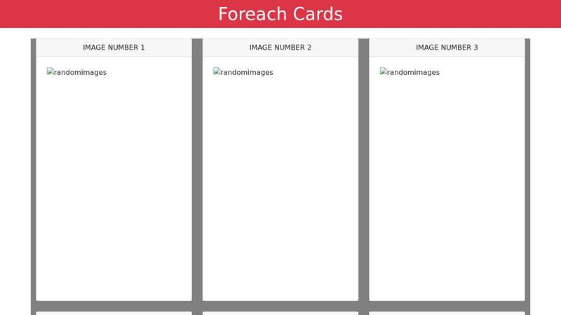 foreach card task