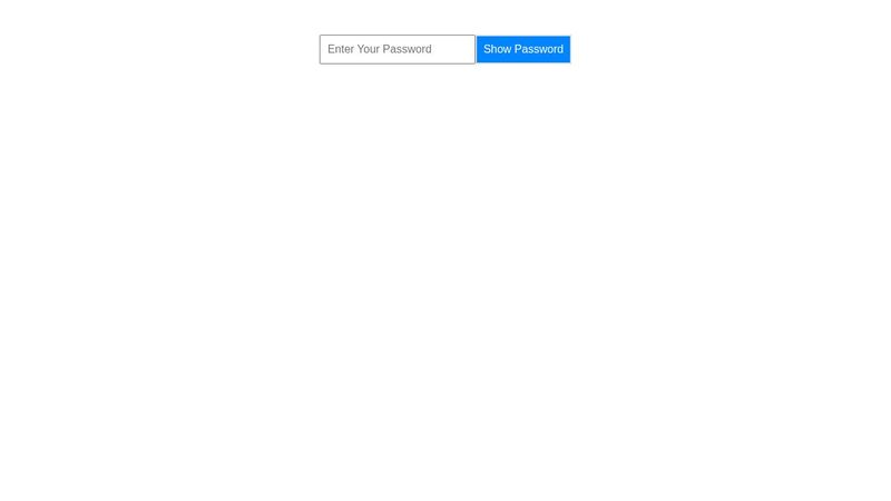 Vue.js show/hide password