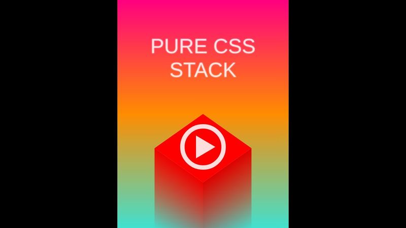 Pure CSS Stack