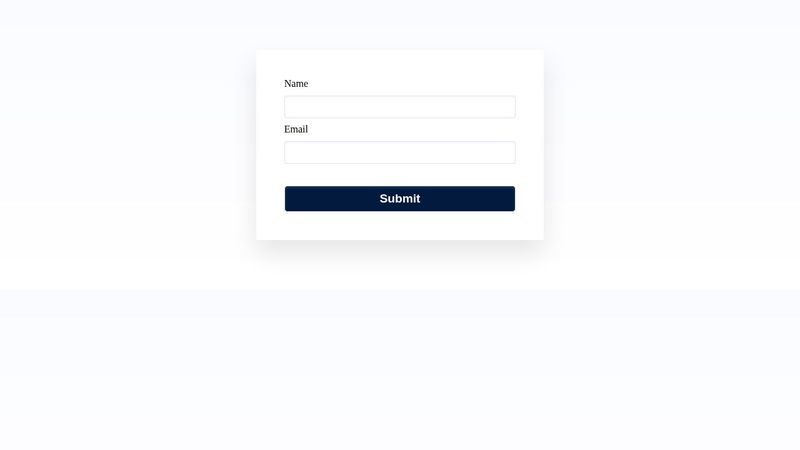 JQuery AJAX Form