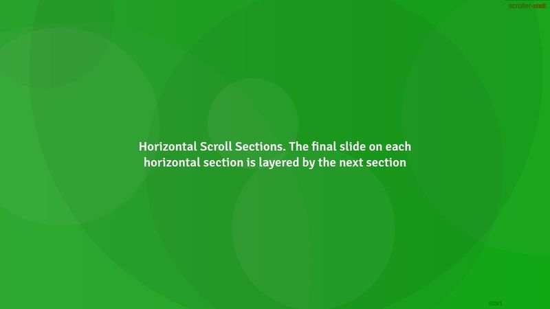 ScrollTrigger Horizontal Scroll & Final Section Pin