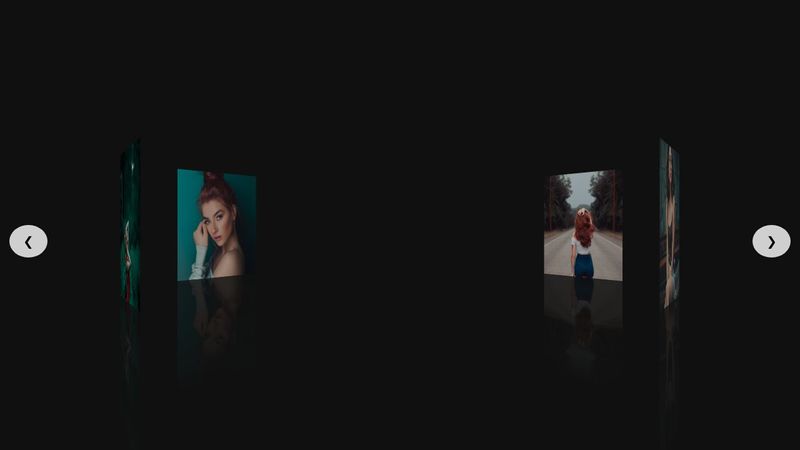 3d rotating image slider