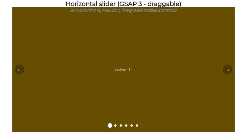 gsap slider without inertiaplugin