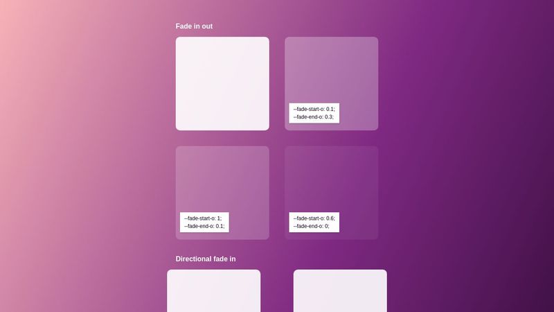 Reusable @keyframes with CSS custom properties