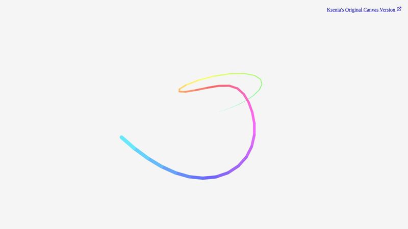 Satisfying curly cursor (3kb of vanilla JS on svg)