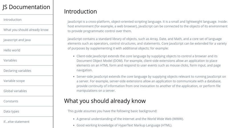 A Technical Documentation Page(freecodecamp)