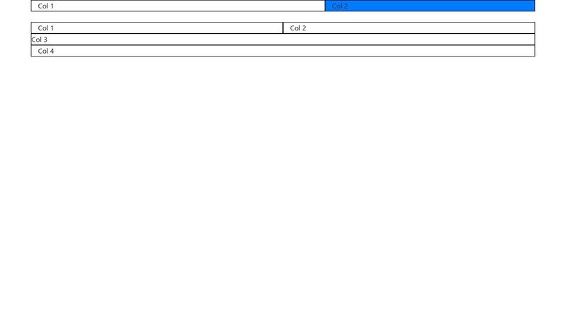 Bootstrap column Autosizing