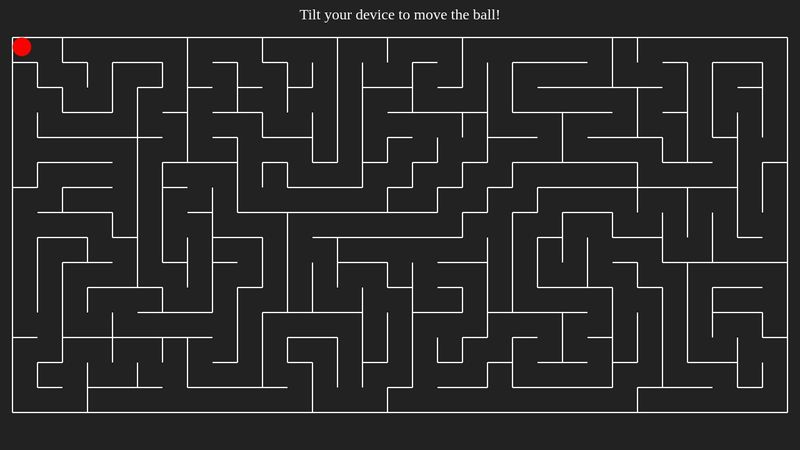 Maze game