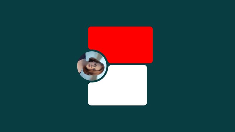 CSS Inverted border-radius Card | Curve Outside