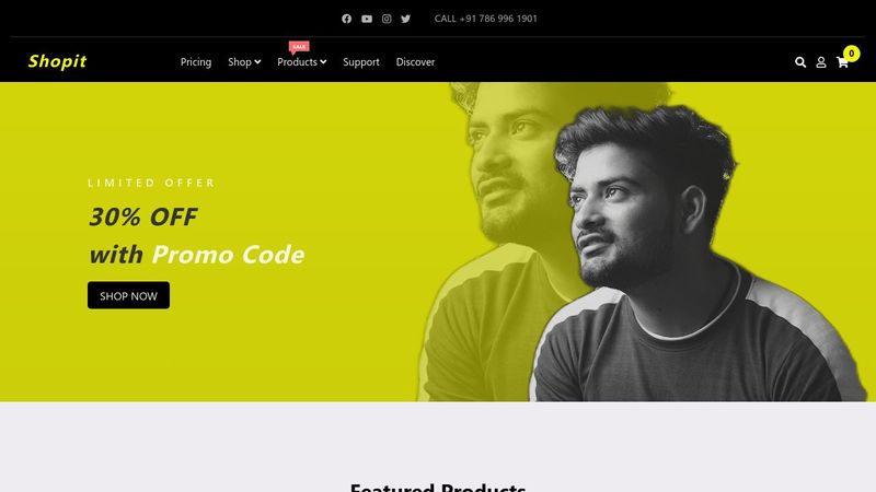 E-Comm design pure css