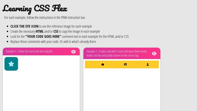 Flexbox quiz - Homework part2 - Fall 2022