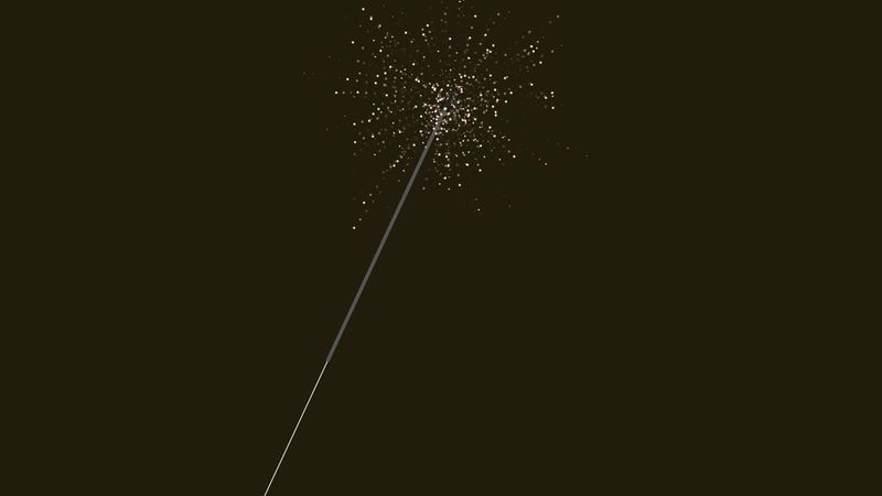Sparkler with pure Javascript + Canvas