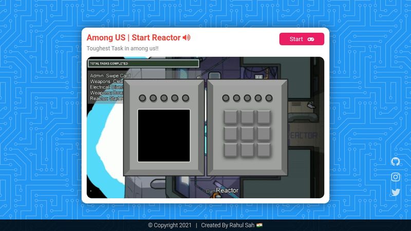 Among Us | Start Reactor