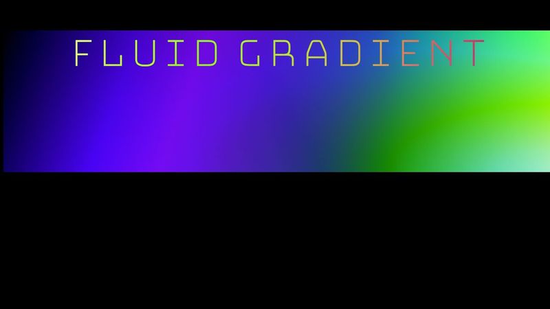 Animated Fluid Gradient (CSS)