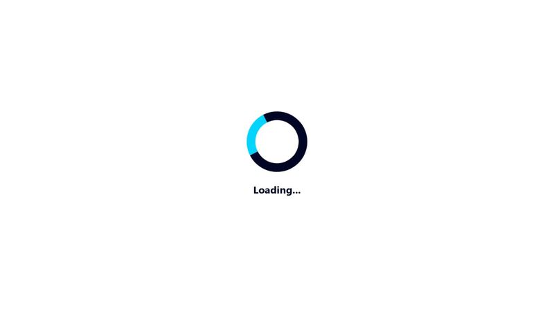 HTML5 / CSS3 Loading circle