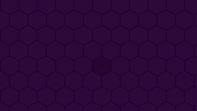 hexagon background with cursor colouring