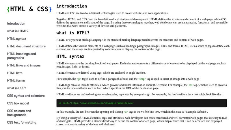 FreeCodeCamp Technical Documentation Project