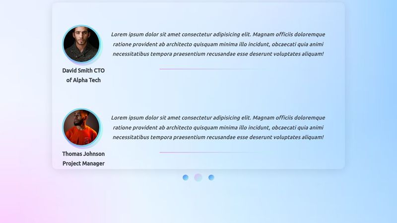 Testimonial Carousel Slider using splide js