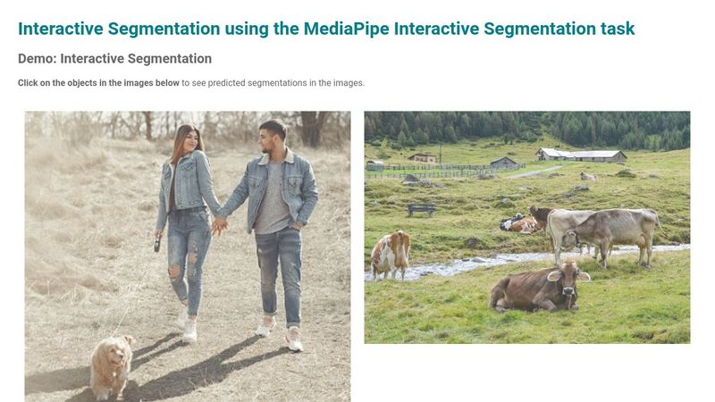 MediaPipe Interactive Segmentation for web