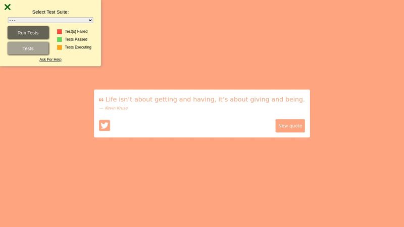 Random Quote Machine (ReactJS)
