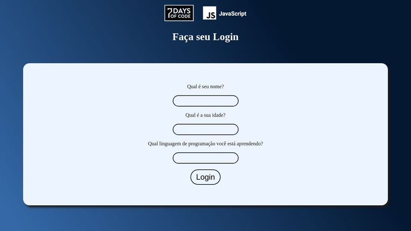 #7DaysOFCode - Dia 2