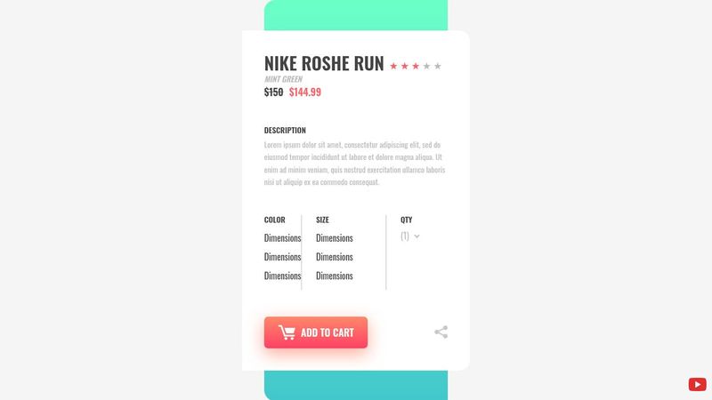 HTML/CSS responsive (product page)