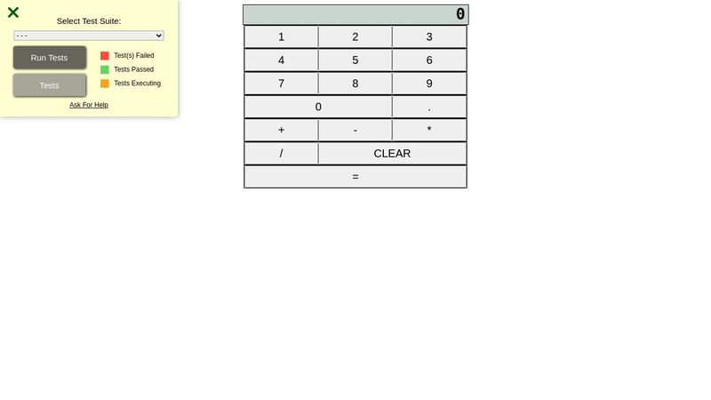 FCC JS-REACT Calculator