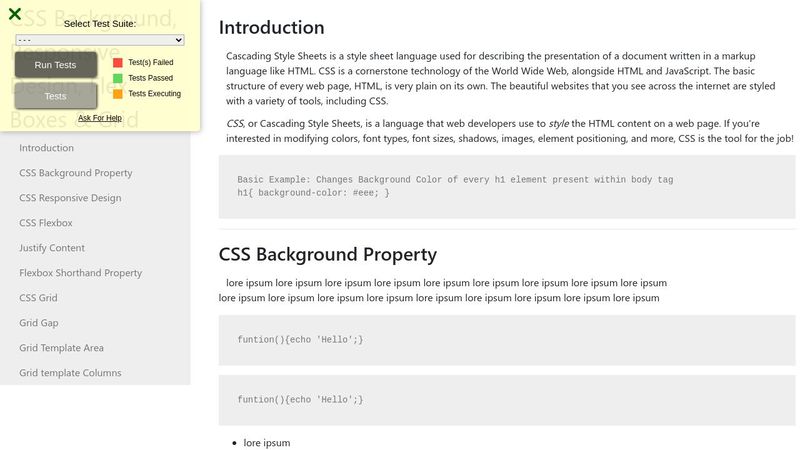 Learn CSS