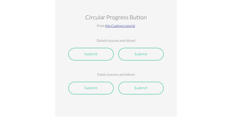 Codrops Circular Progress Button