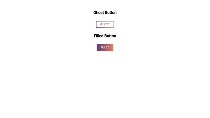 Sass Mixins - Gradient Text, Borders & Backgrounds for Buttons