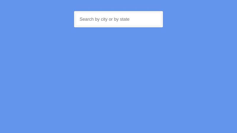 Search form with autocomplete