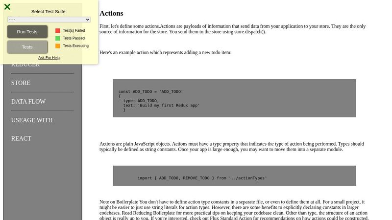 Responsive Web Design Projects - Technical Documentation Page
